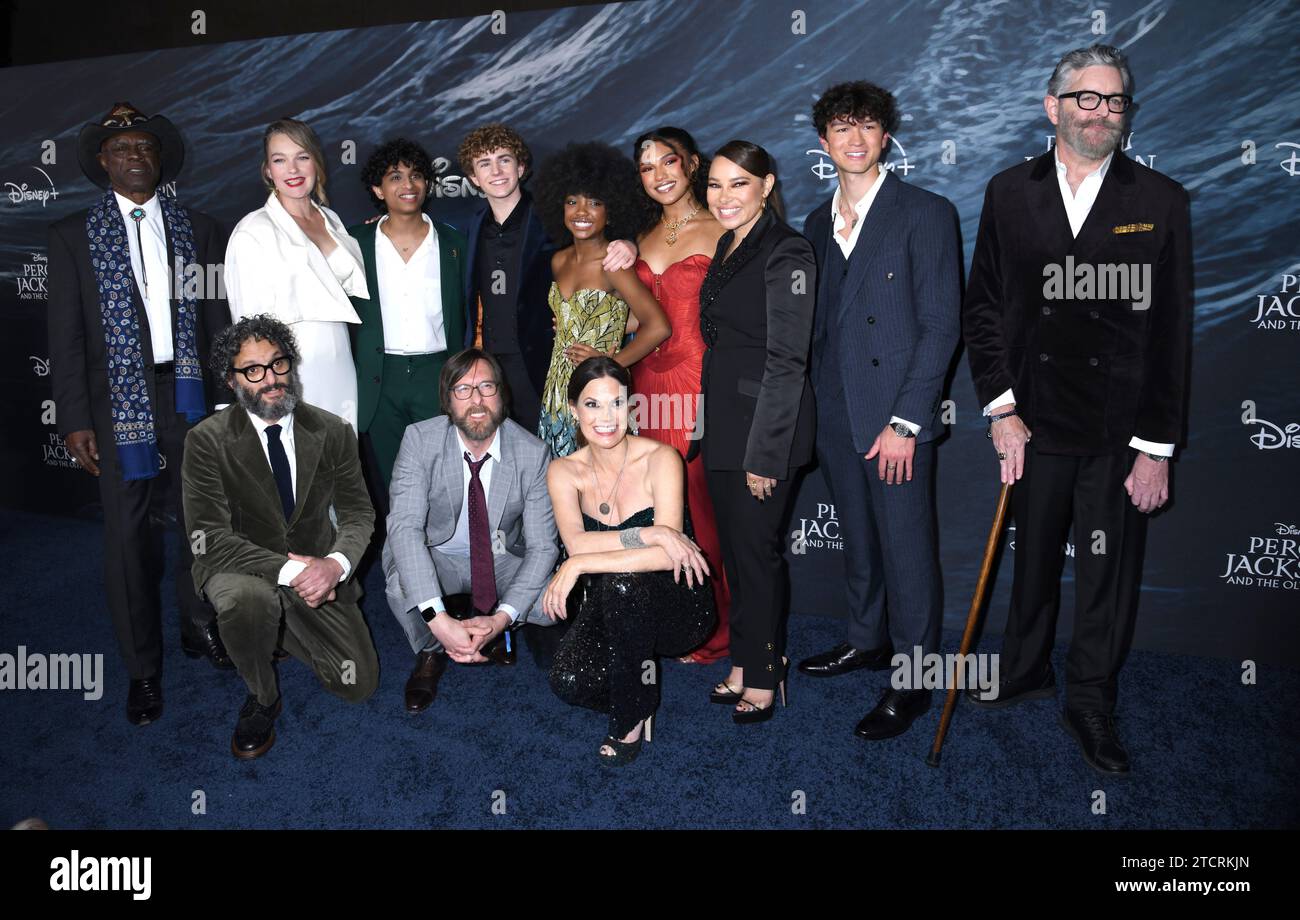 December 13, 2023, New York, New York, USA: Glynn Turman, Virginia Kull ...