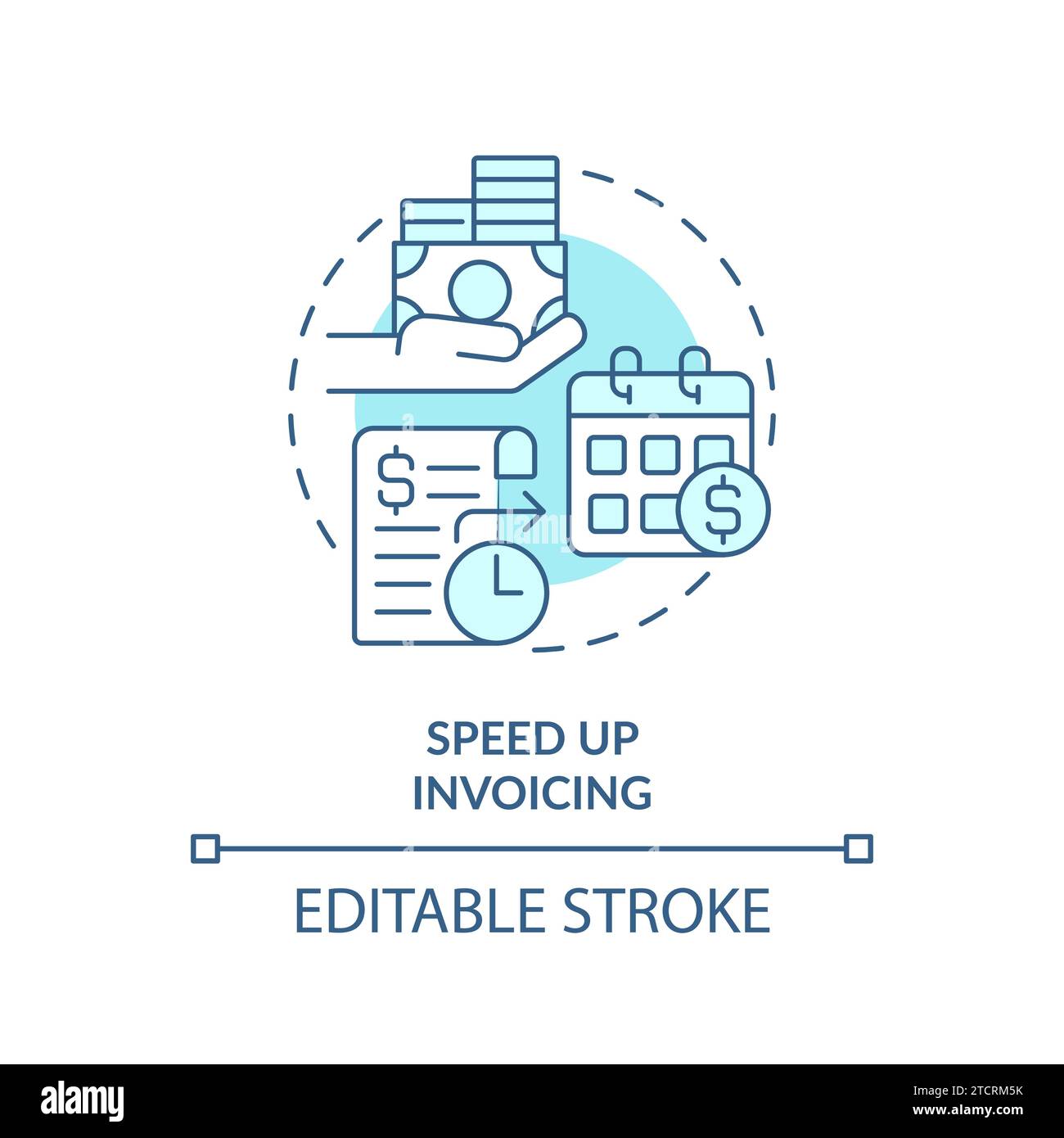 Speed up invoicing hi-res stock photography and images - Alamy