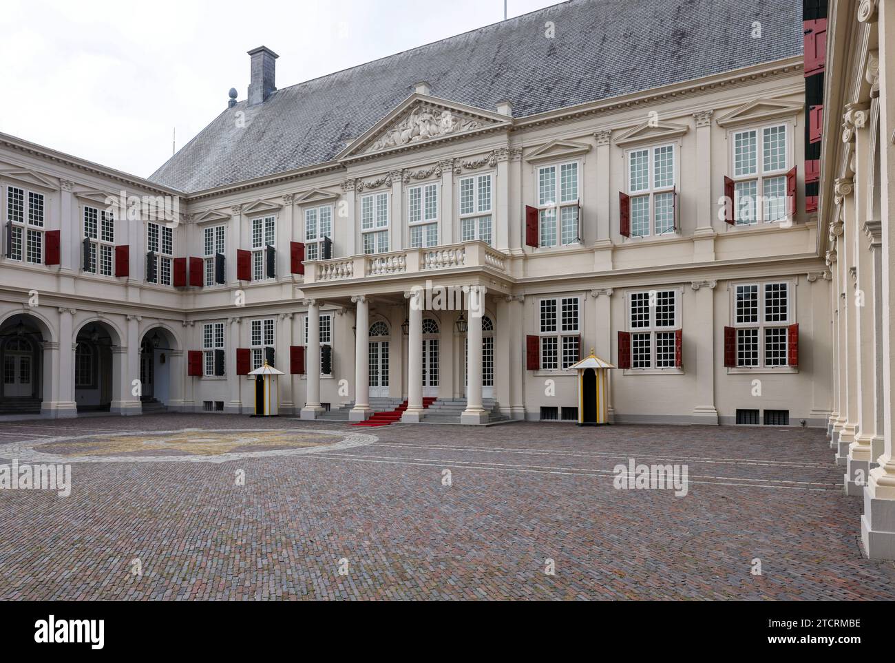 The Hague, Netherlands - April 17, 2023: Paleis Noordeinde, Noordeinde ...