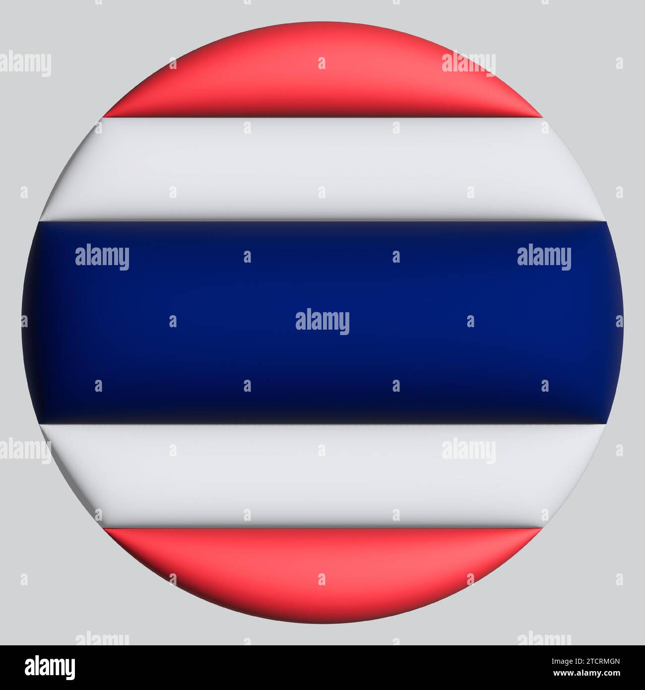 3D Flag of Thailand on a avatar circle background Stock Photo - Alamy
