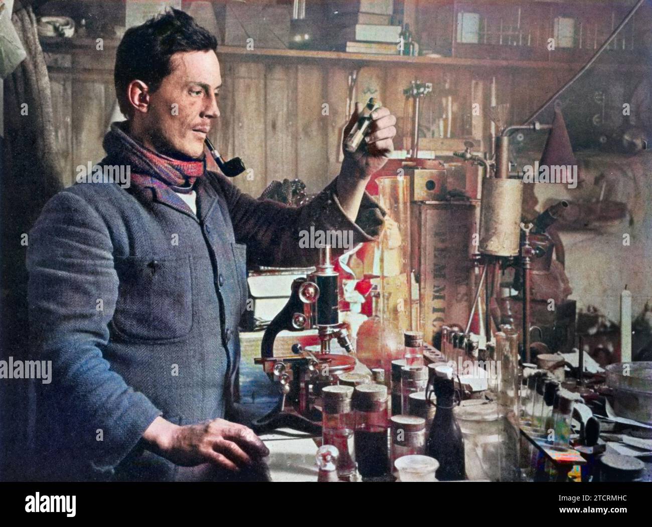 Scott Antarctic Expedition, 1910-1913: Dr Edward Atkinson in his ...