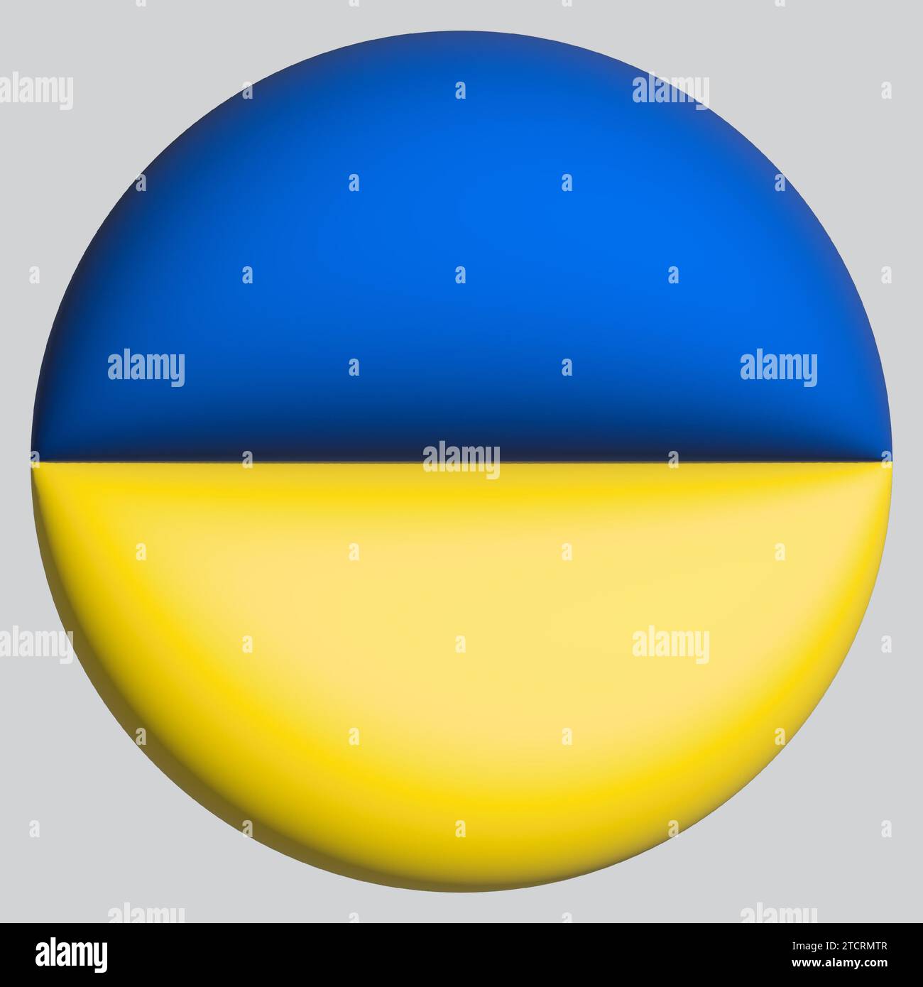 3D Flag of Ukraine on a avatar circle background Stock Photo - Alamy
