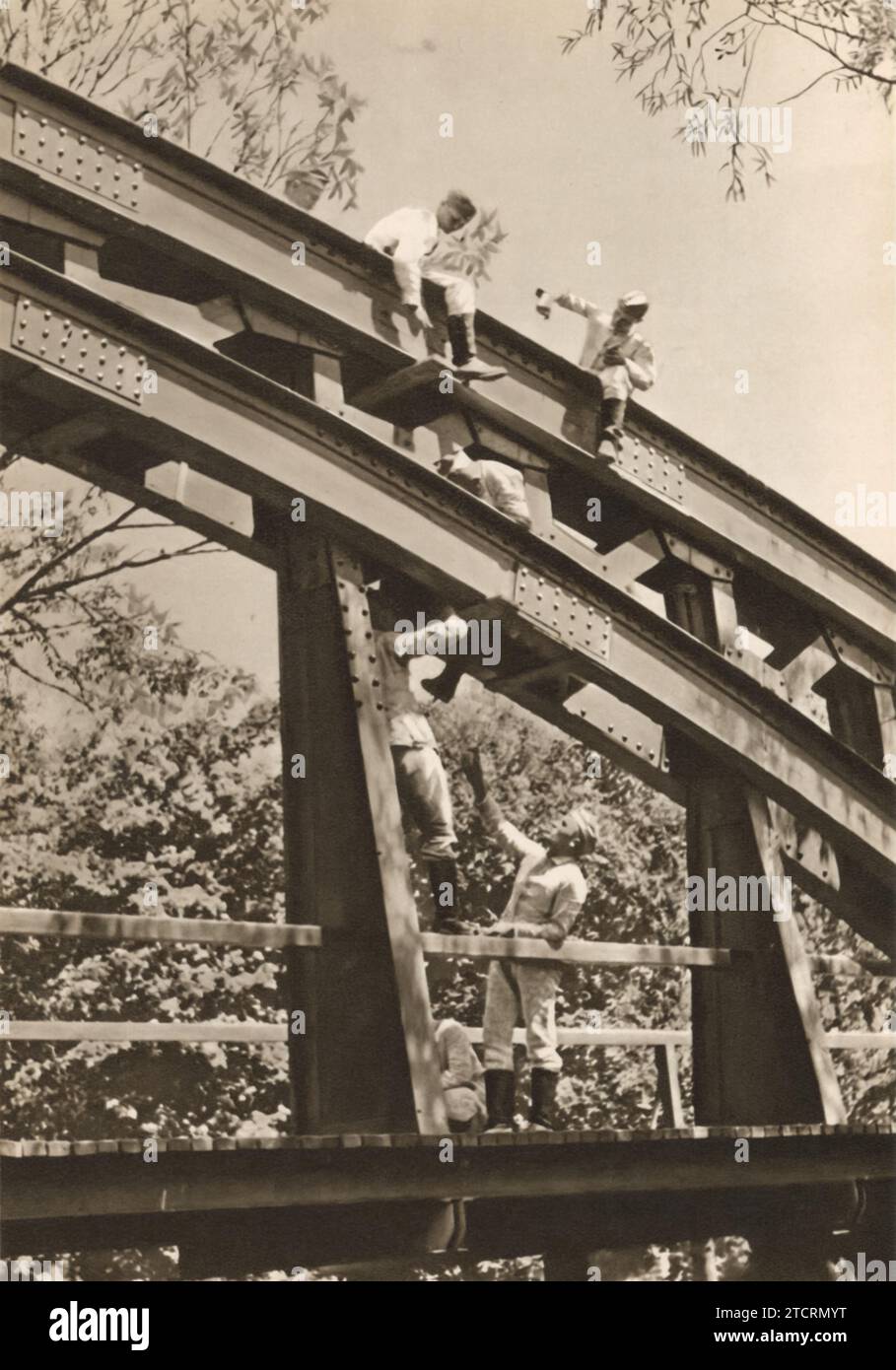In the midst of war, German engineers are captured meticulously ...