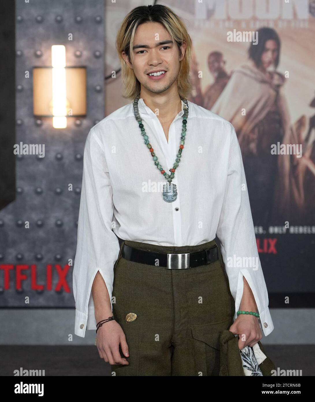 Los Angeles, USA. 13th Dec, 2023. Sky Yang arrives at the Netflix's ...