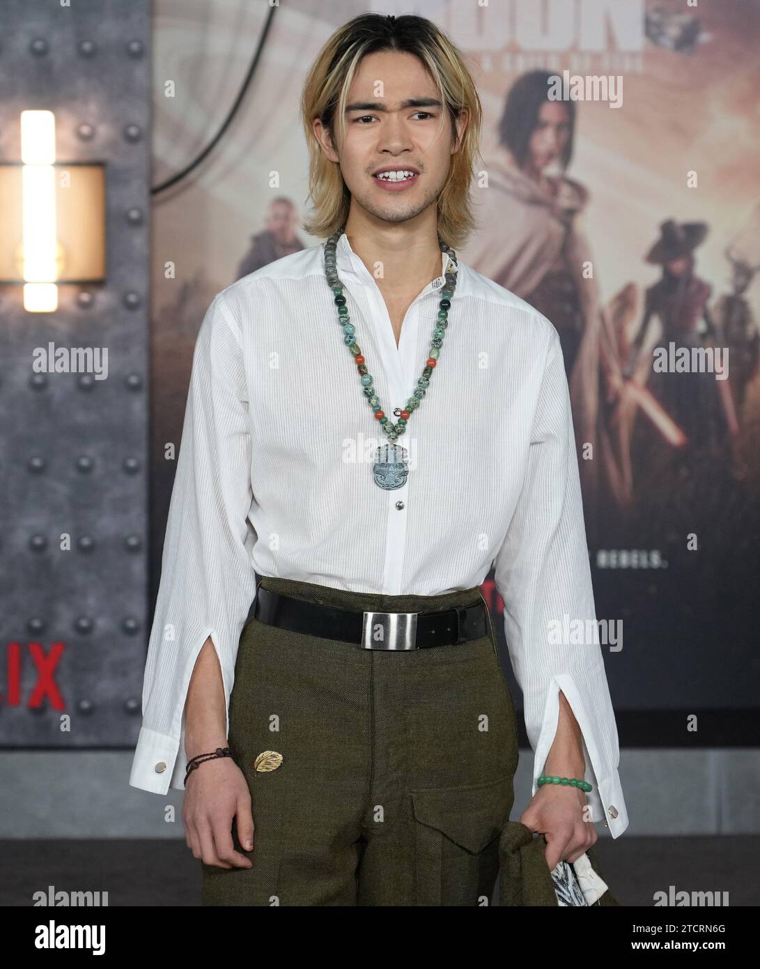 Los Angeles, USA. 13th Dec, 2023. Sky Yang arrives at the Netflix's ...