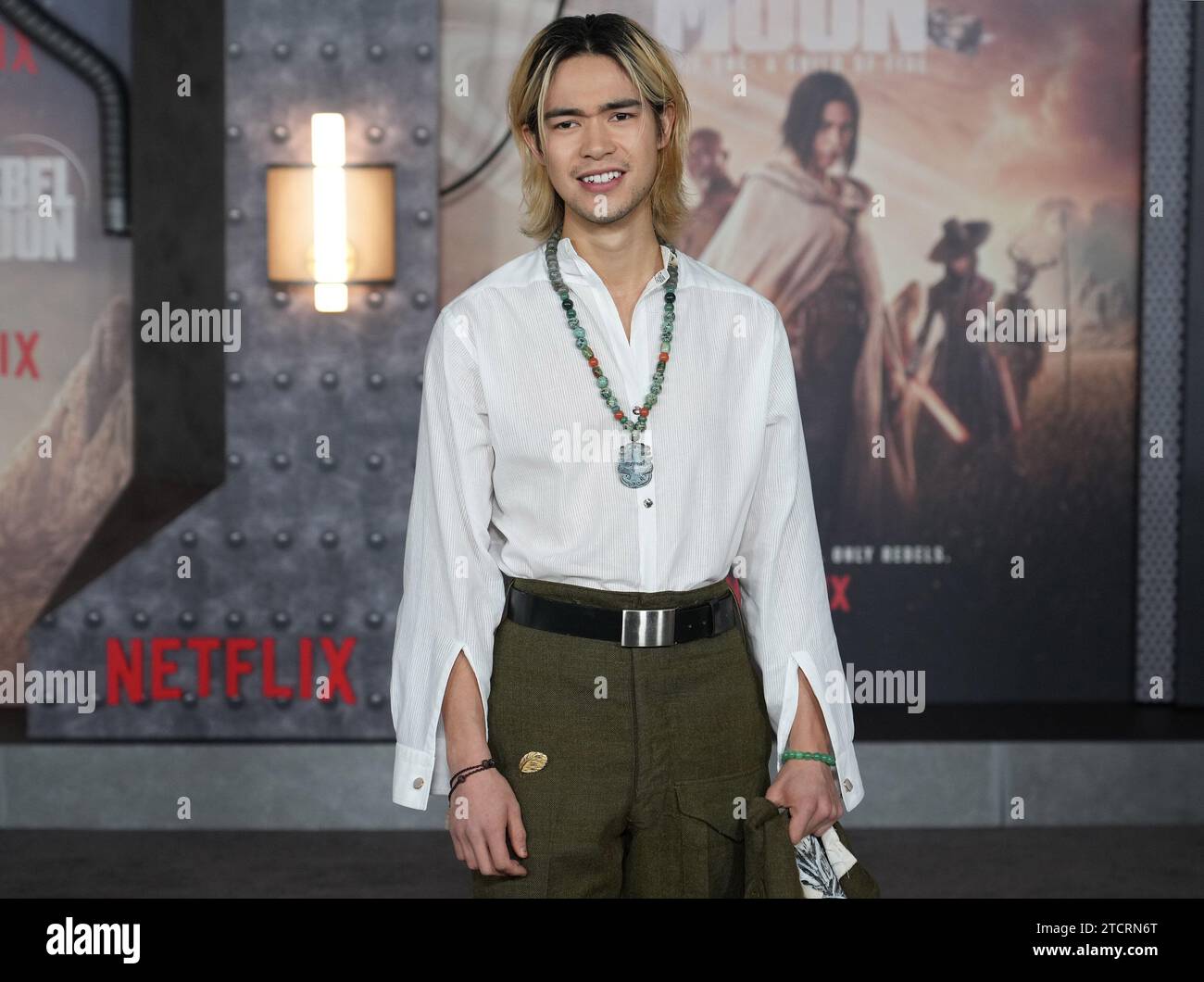 Los Angeles, USA. 13th Dec, 2023. Sky Yang arrives at the Netflix's ...