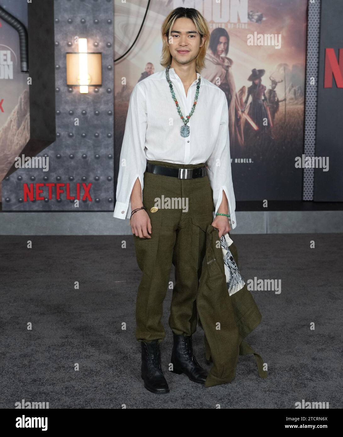 Los Angeles, USA. 13th Dec, 2023. Sky Yang arrives at the Netflix's ...