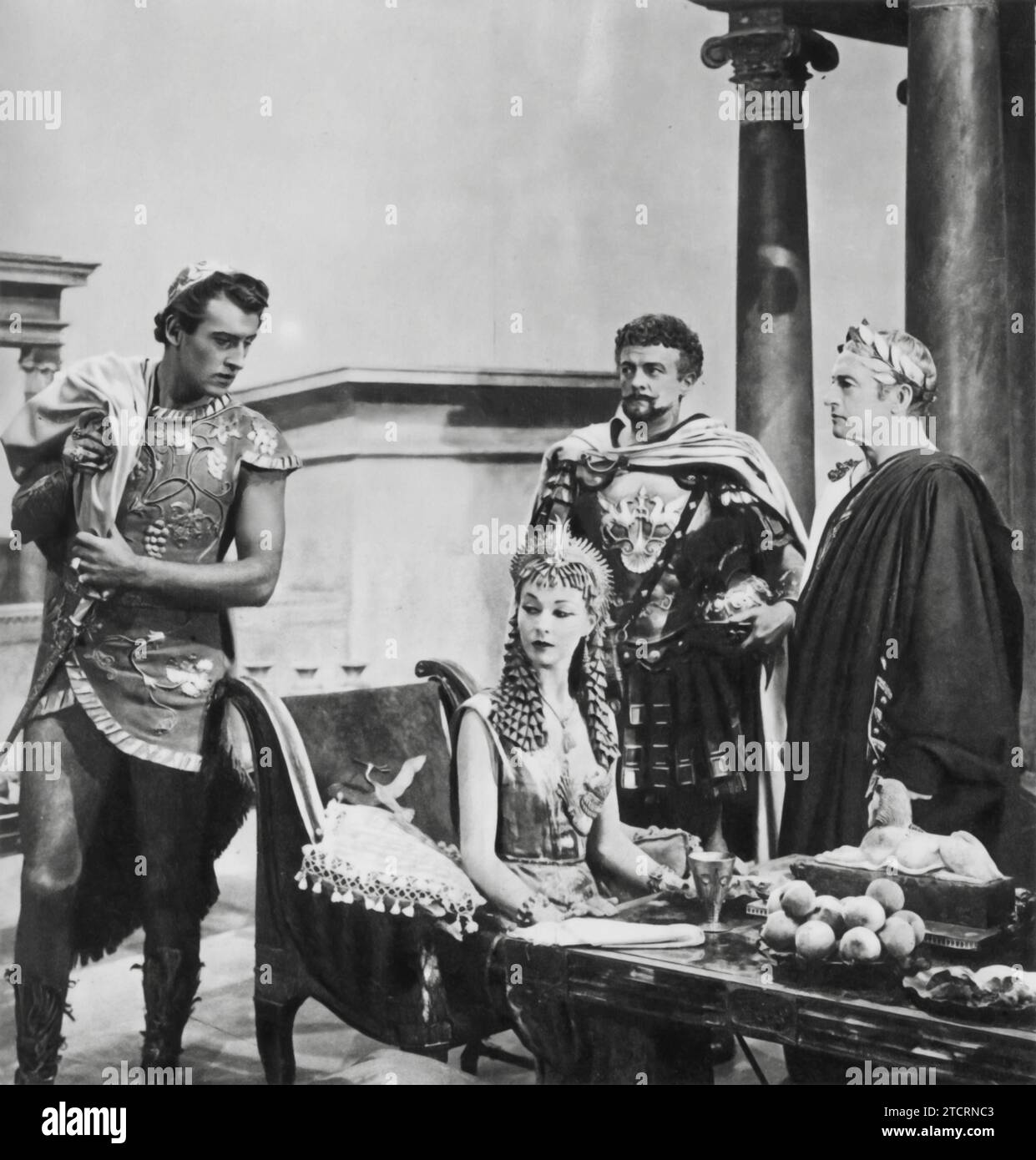 Stewart Granger, Vivien Leigh, Basil Sydney, and Claude Rains come ...