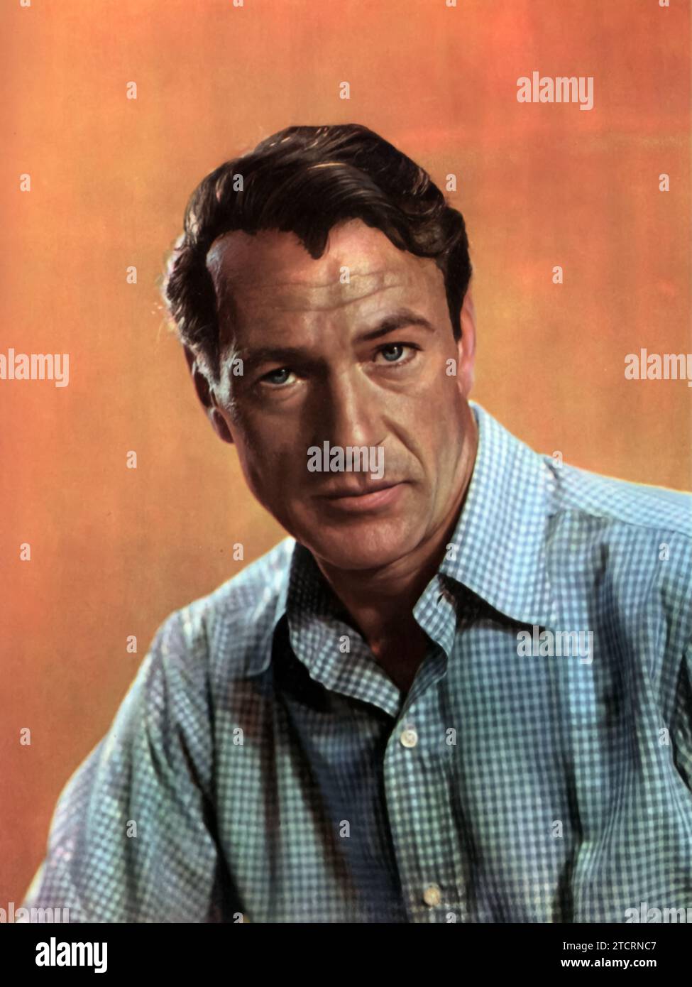 Portrait of Gary Cooper, one of the most iconic and enduring actors in ...