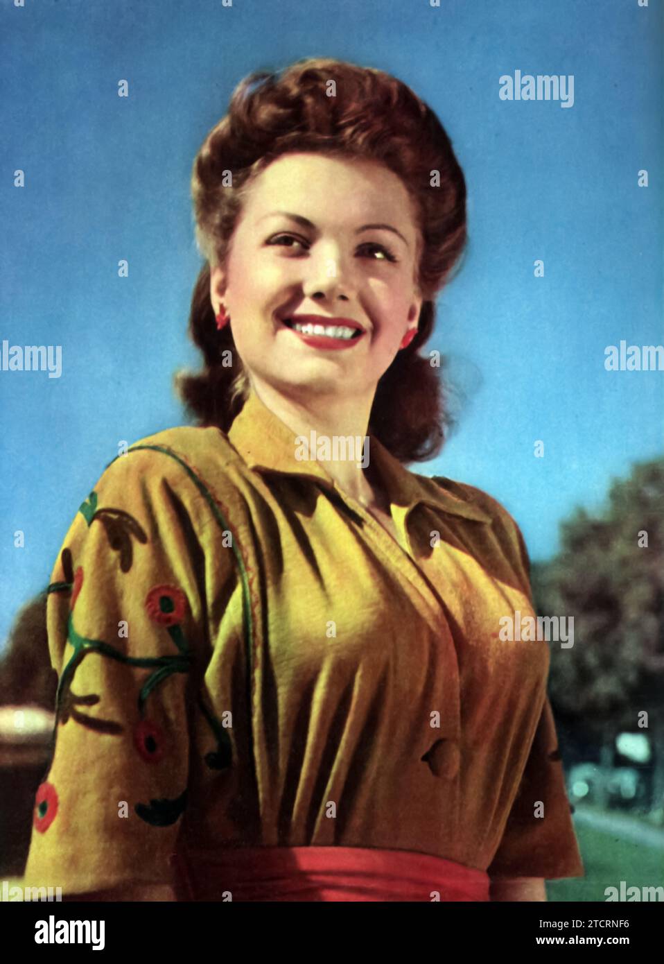 Portrait of the talented Anne Baxter, born on May 7, 1923, and passed ...