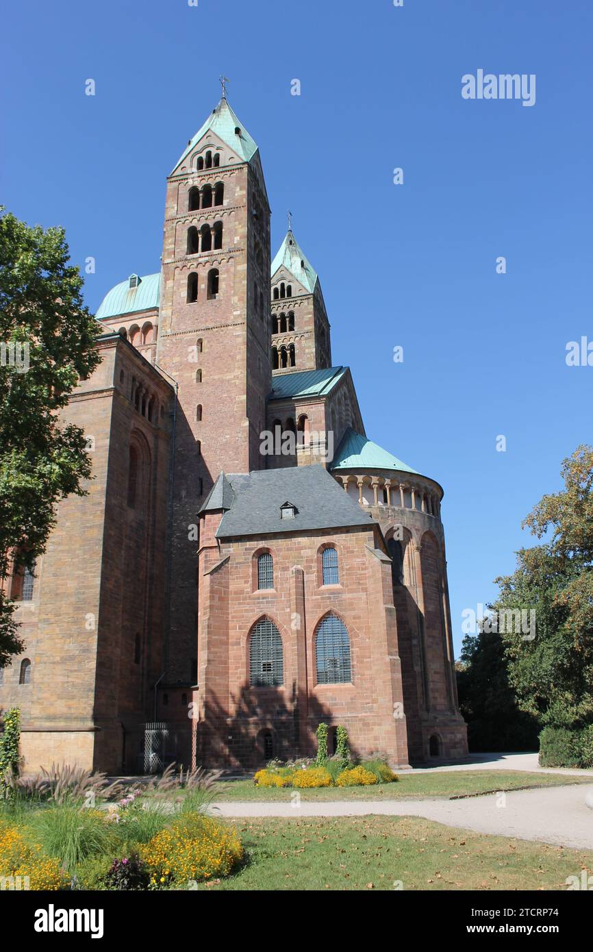 Back part of the speyer cathedral hi-res stock photography and images ...