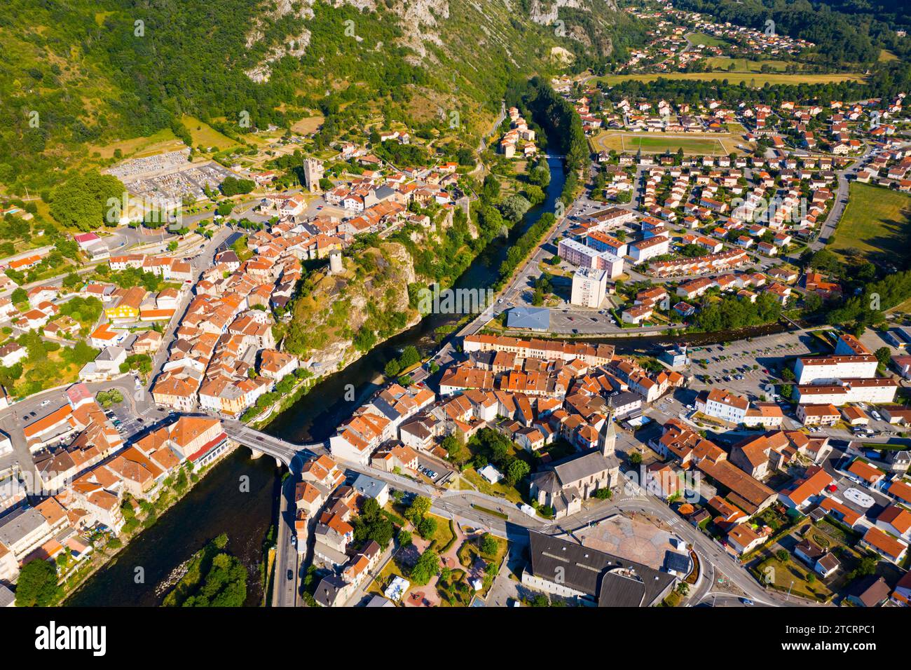 Tarascon sur ariege ariege river hi-res stock photography and images ...
