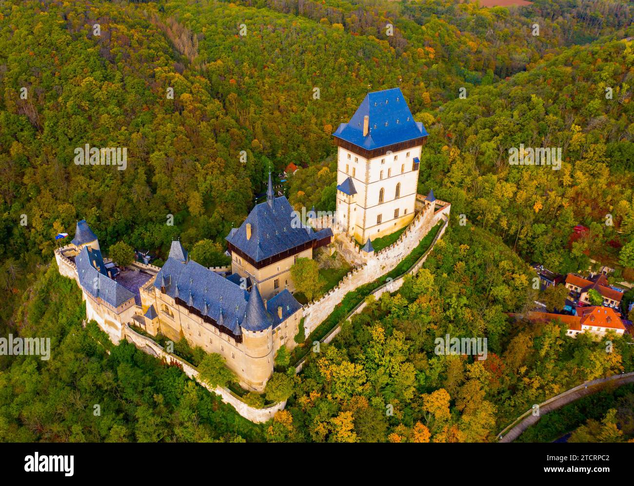 Classic karlstejn castle hi-res stock photography and images - Alamy