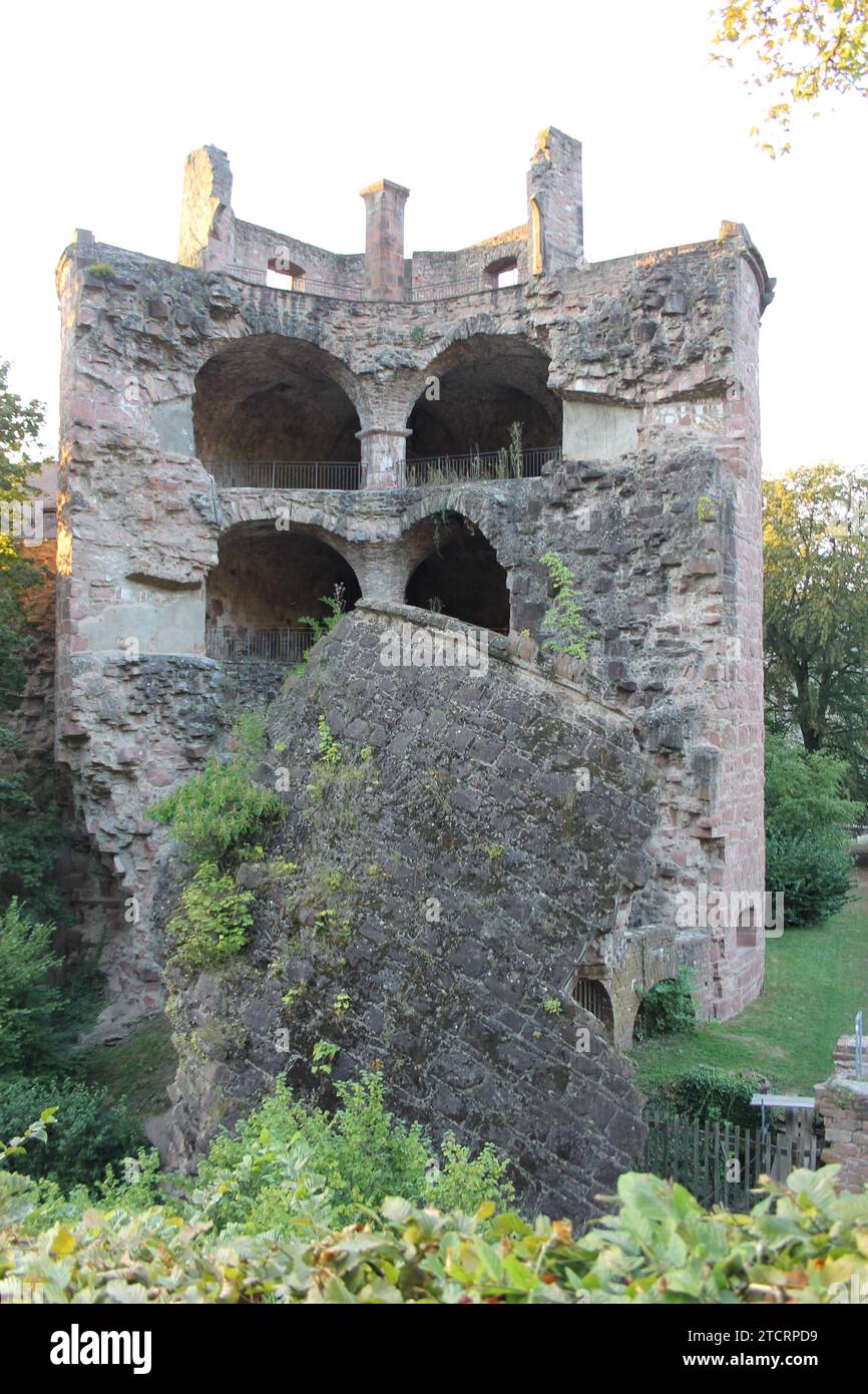 The Gunpowder Tower (Pulver Turm) destroyed by French in 1693 ...