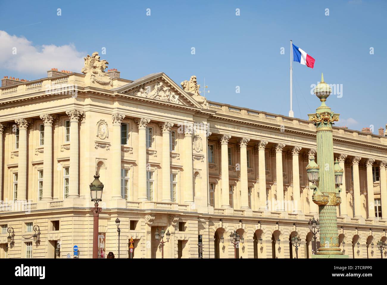 Place de la Concorde, one of the most famous square in Paris, France ...