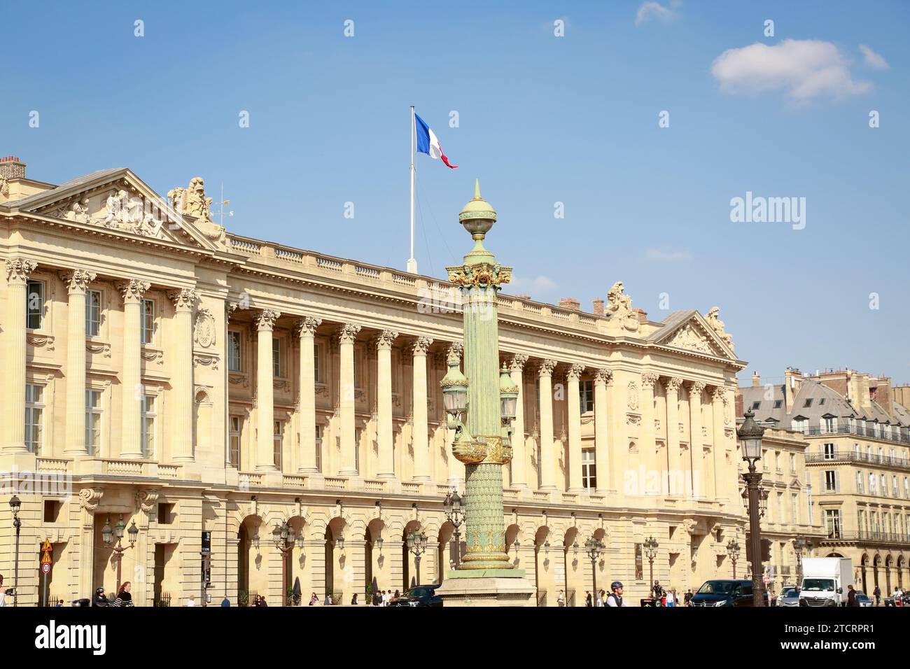 Place de la Concorde, one of the most famous square in Paris, France ...