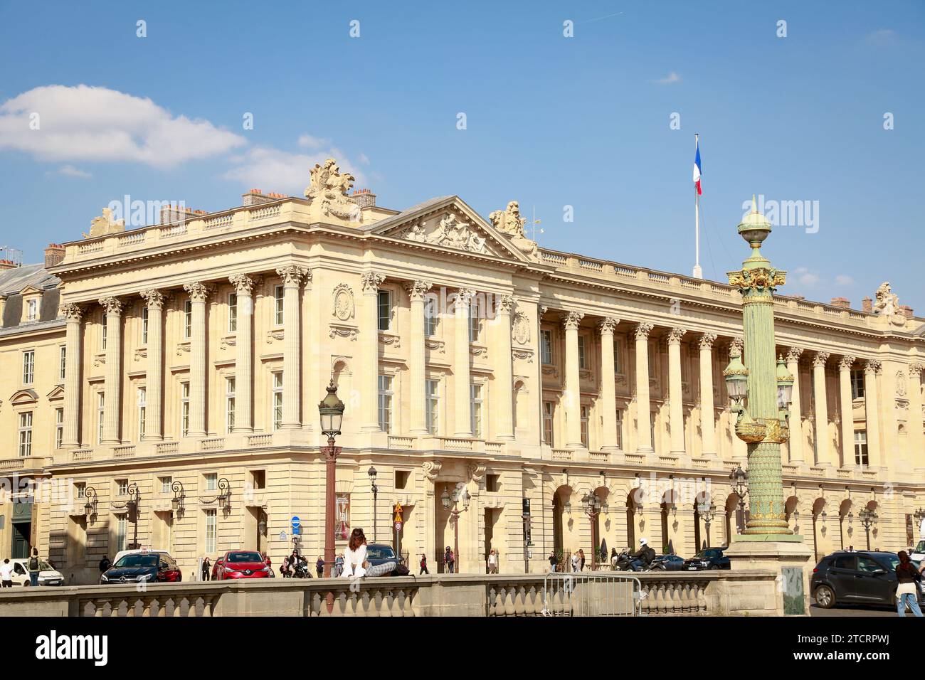 Place de la Concorde, one of the most famous square in Paris, France ...