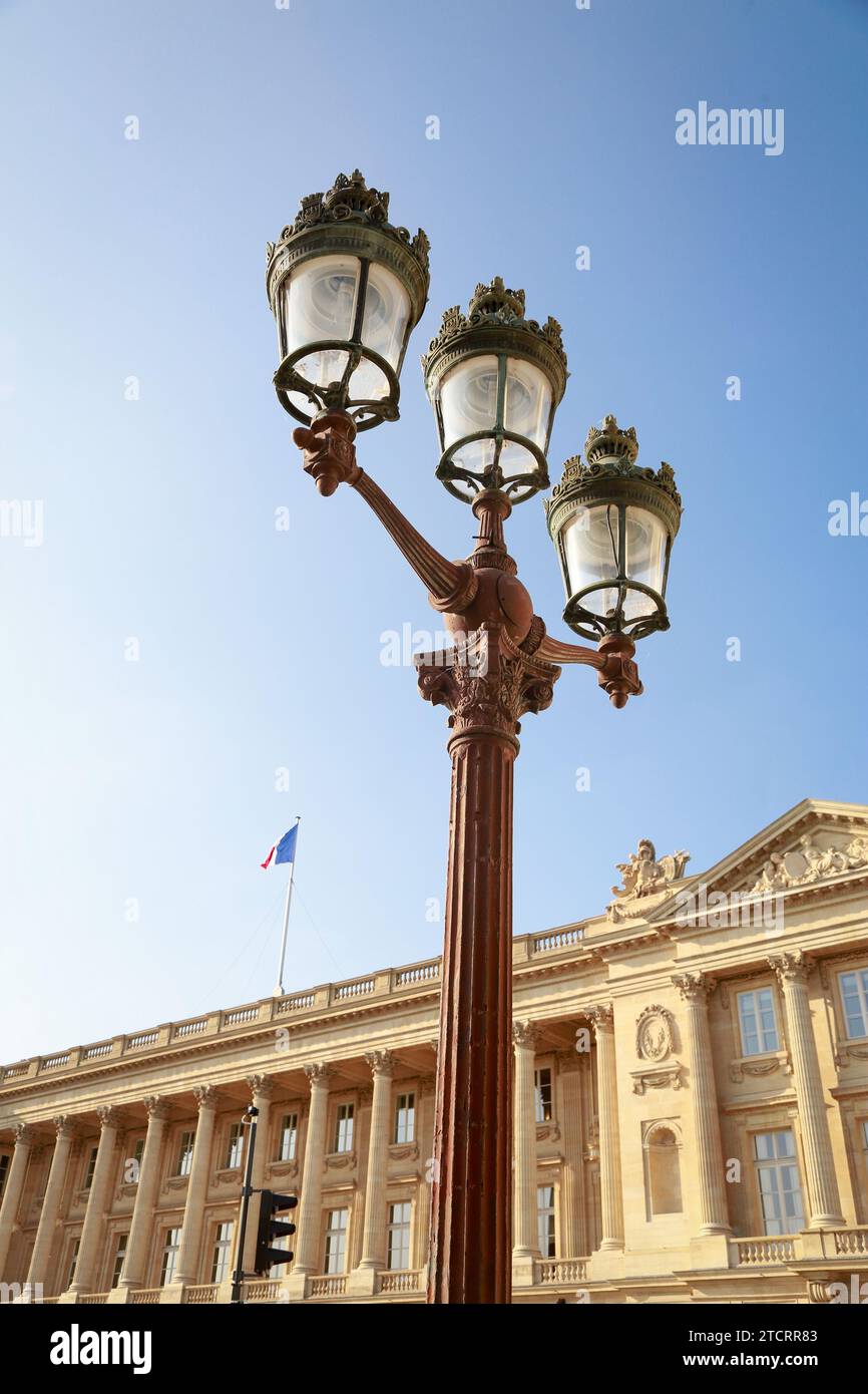Place de la Concorde, one of the most famous square in Paris, France ...