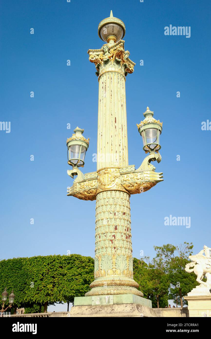 Place de la Concorde, one of the most famous square in Paris, France ...
