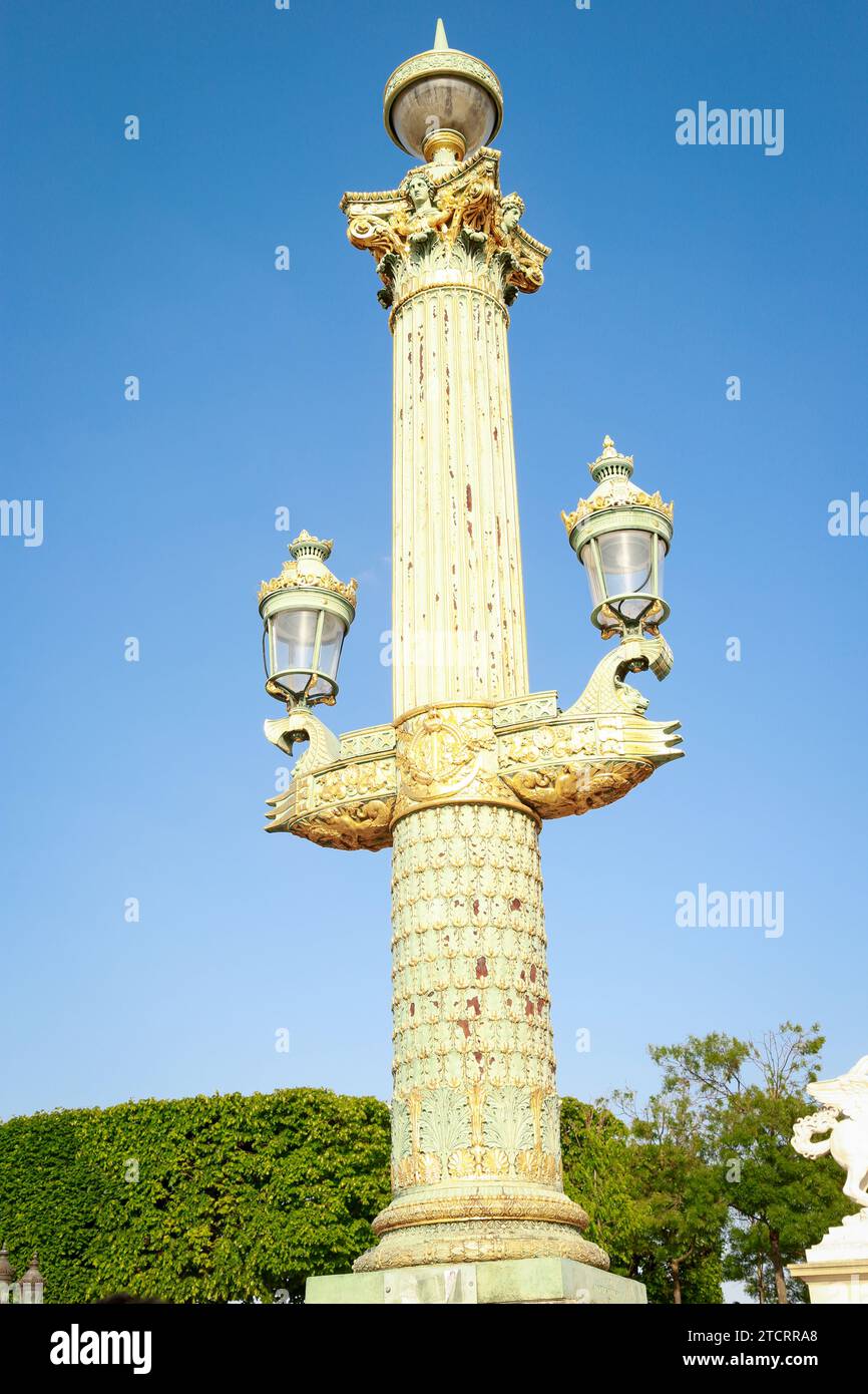 Place de la Concorde, one of the most famous square in Paris, France ...