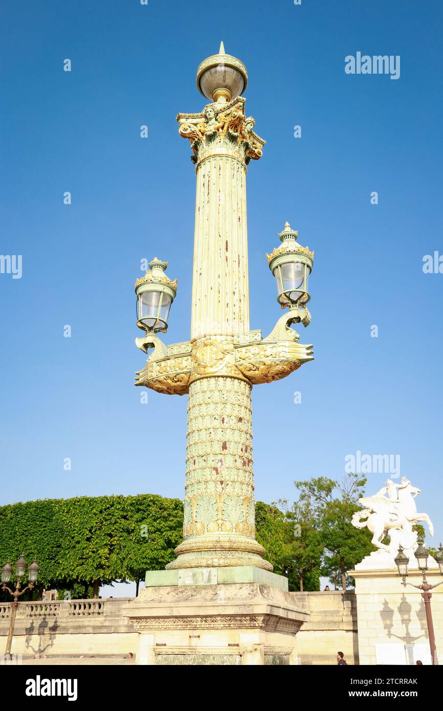 Place de la Concorde, one of the most famous square in Paris, France ...