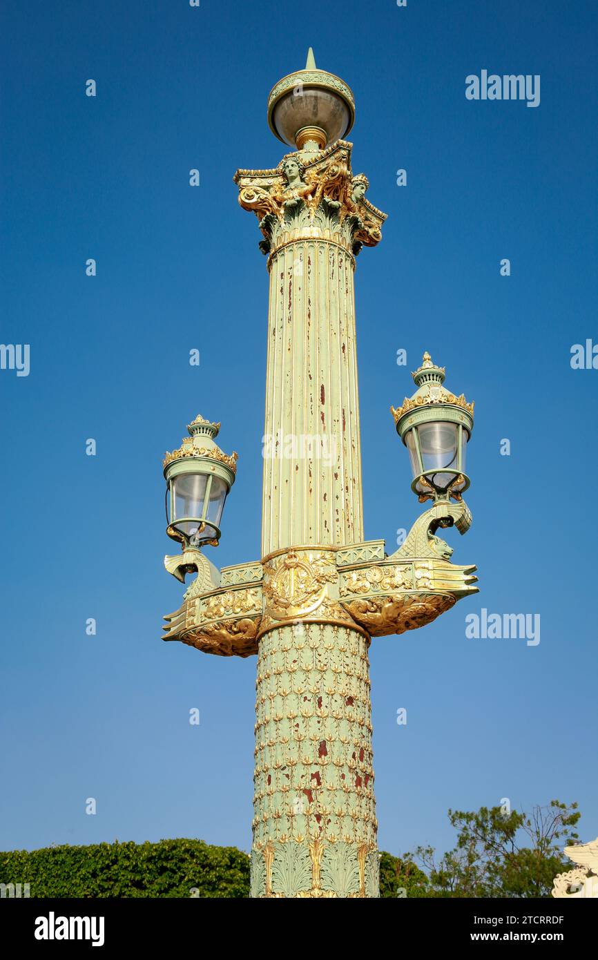 Place de la Concorde, one of the most famous square in Paris, France ...