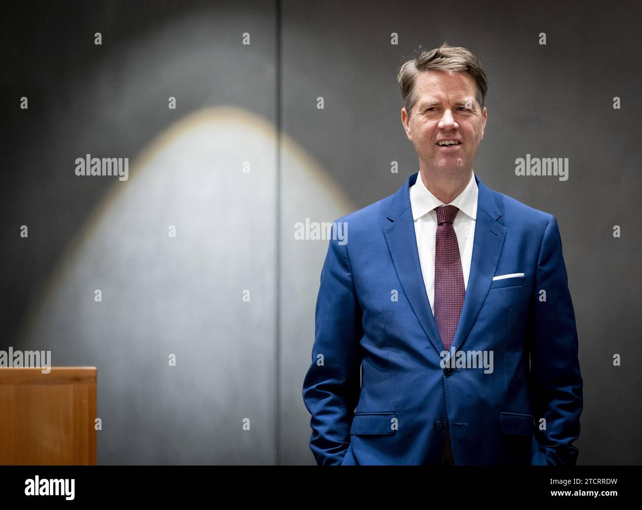 The Hague, Netherlands. 14th December, 2023. Martin Bosma (PVV) during ...
