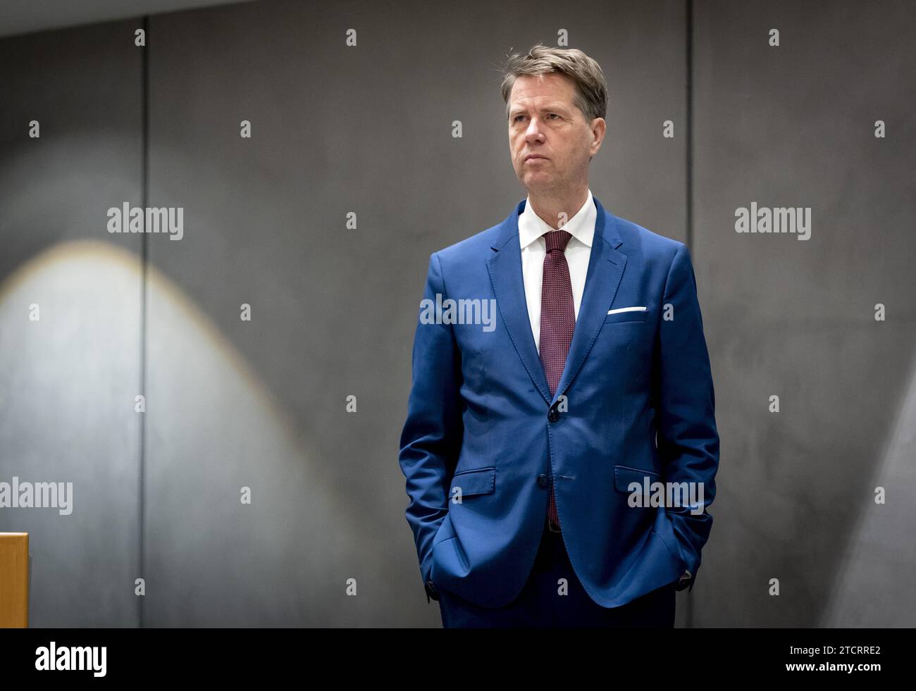The Hague, Netherlands. 14th December, 2023. Martin Bosma (PVV) during ...