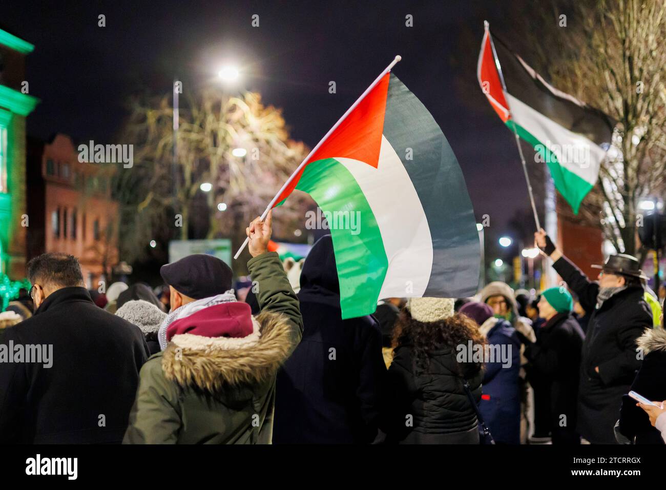 Palestine demonstration nuneaton hi-res stock photography and images ...
