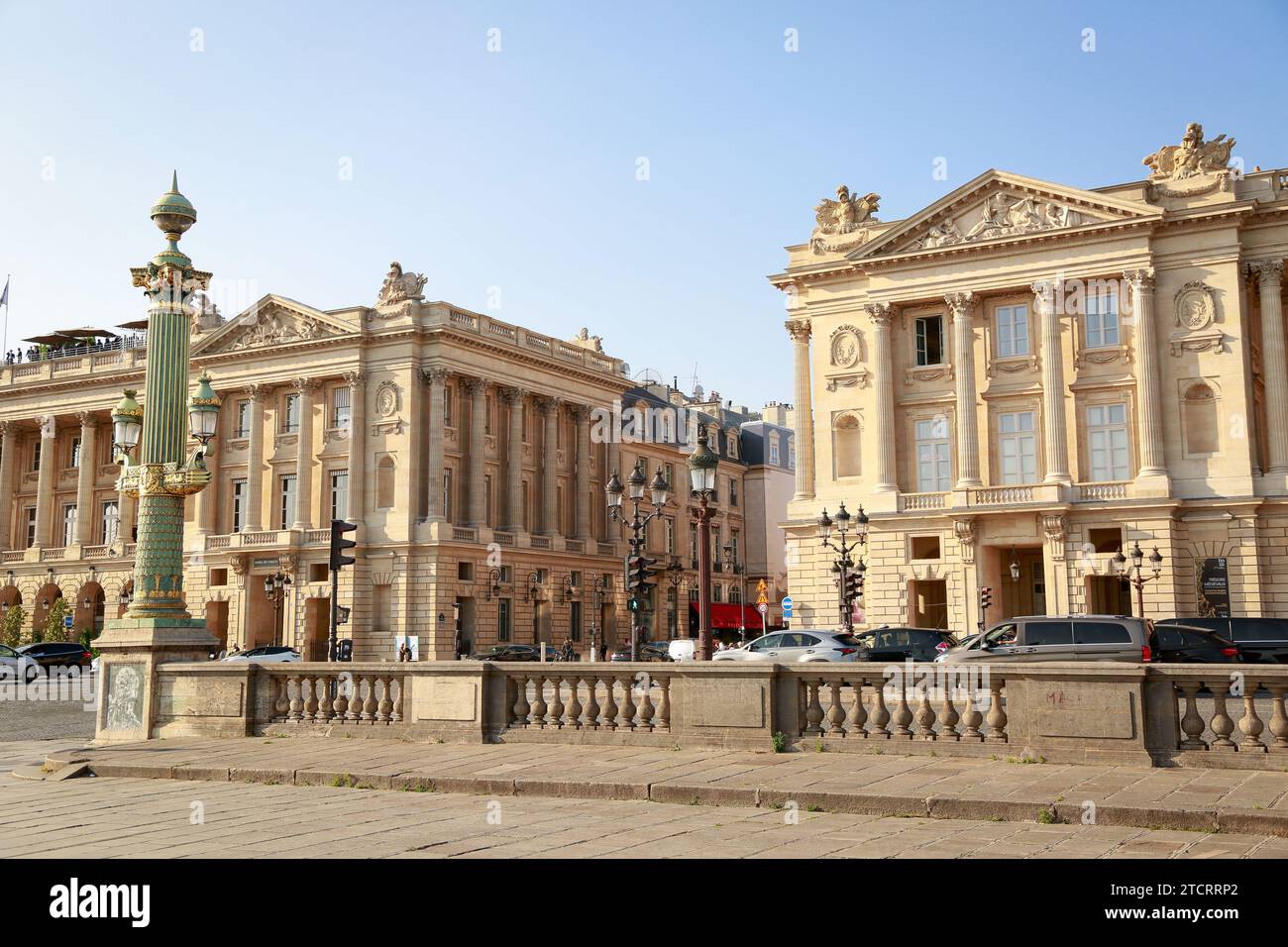 Place de la Concorde, one of the most famous square in Paris, France ...