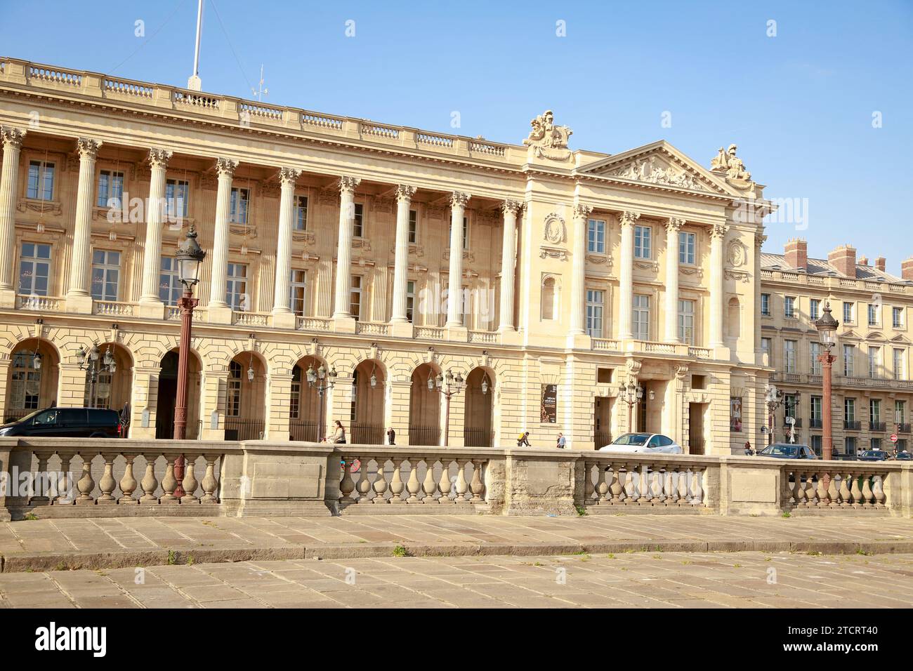 Place de la Concorde, one of the most famous square in Paris, France ...