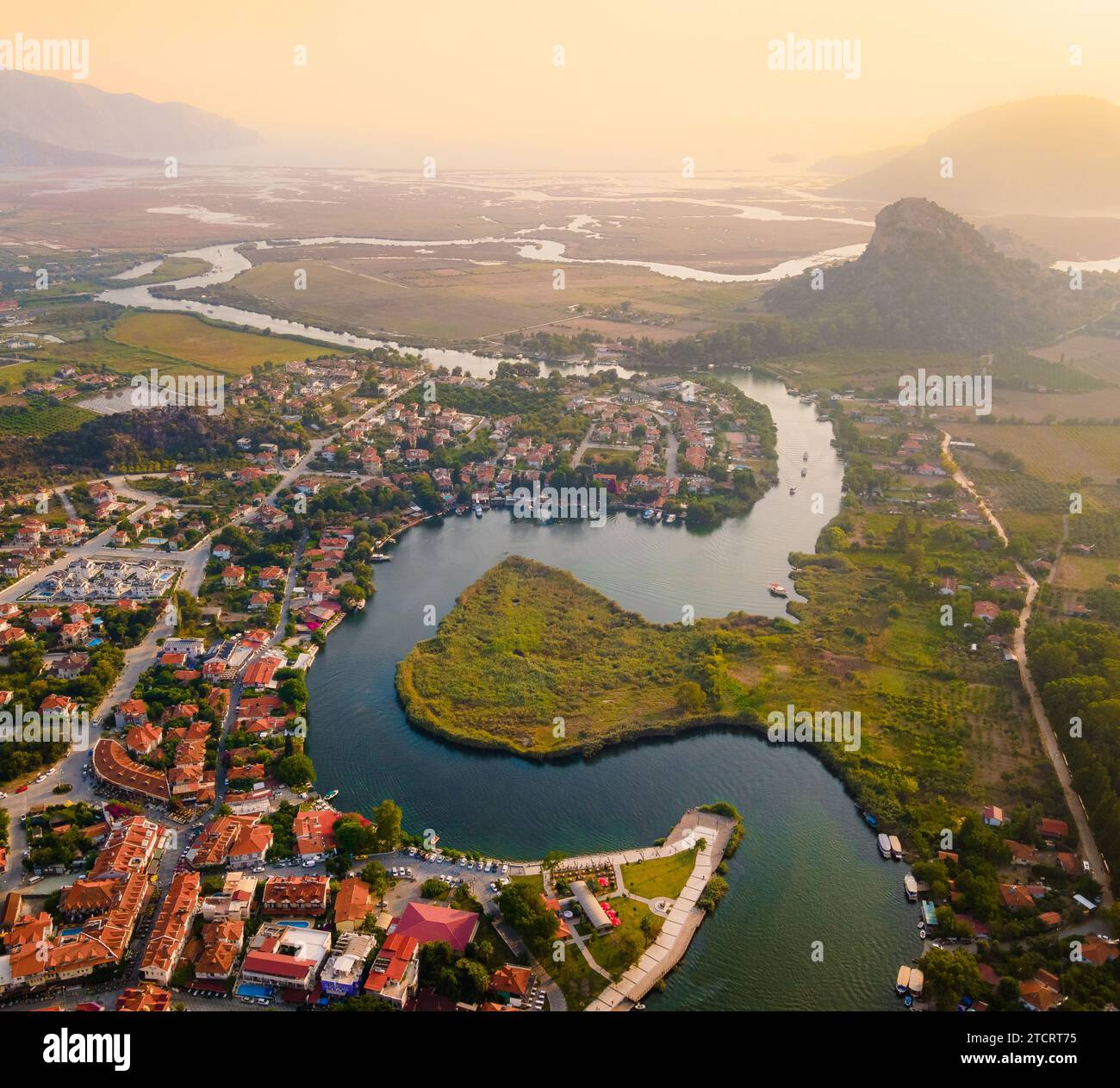 Dalyan turkey aerial hi-res stock photography and images - Alamy