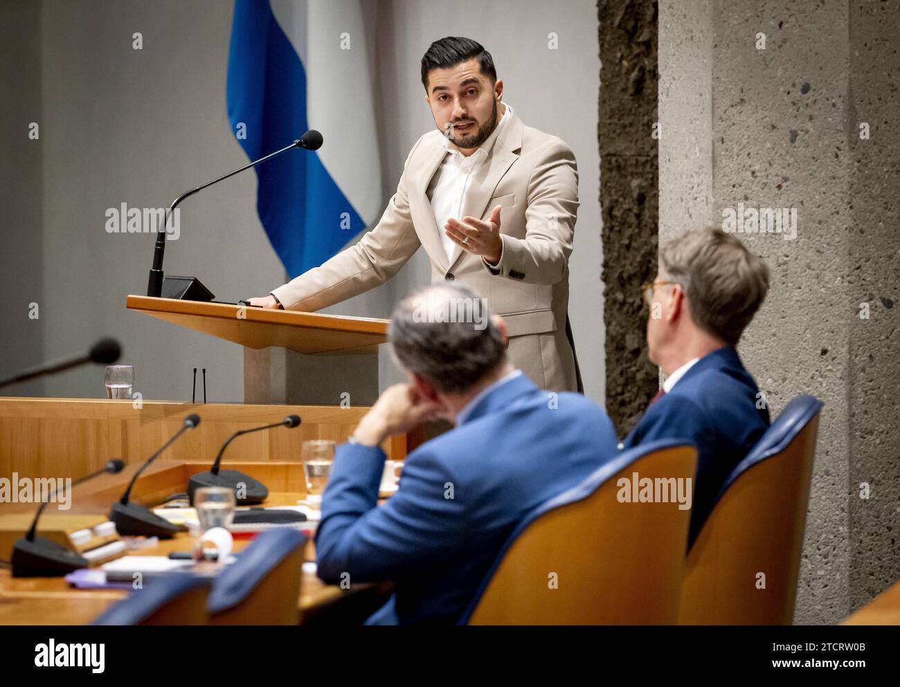 The Hague, Netherlands. 14th December, 2023. Dogukan Ergin (DENK ...
