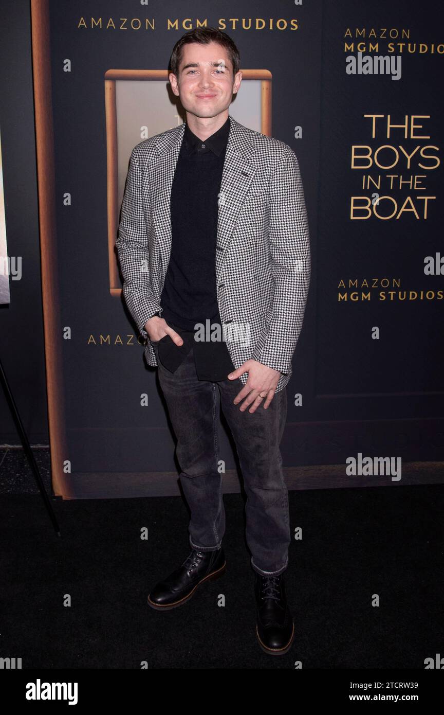 Luke Slattery beim Specal Screeing des Kinofilms 'The Boys in the Boat ...