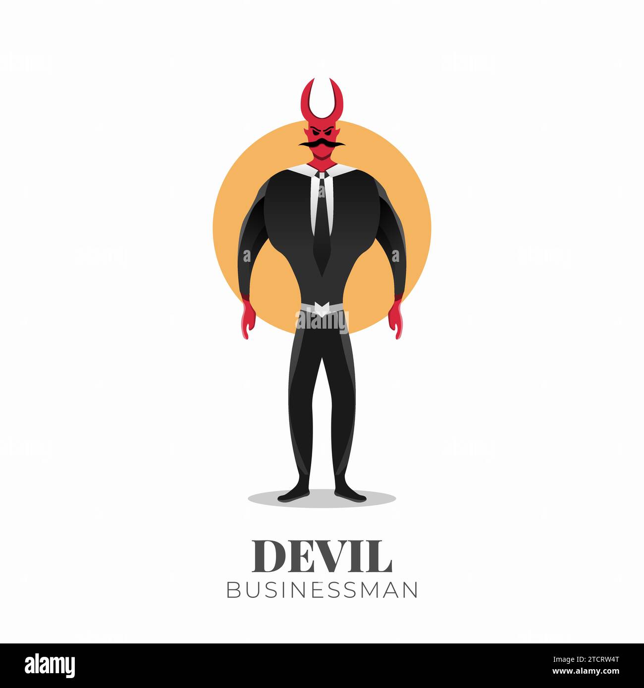 Man male cartoon devil satan hi-res stock photography and images - Alamy