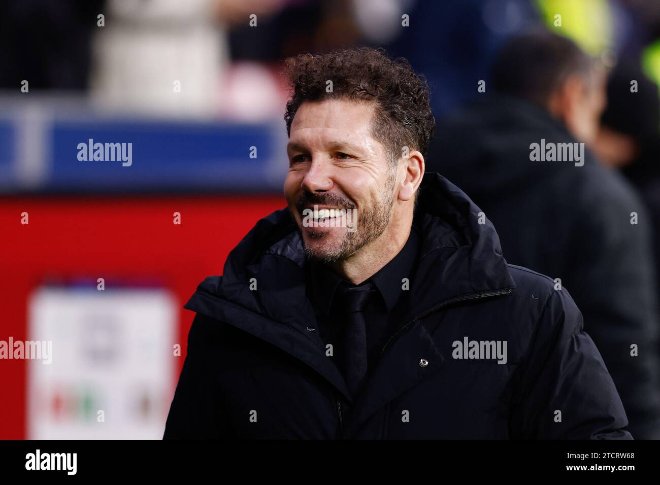 Diego Pablo Simeone, head coach of Atletico de Madrid during the UEFA ...