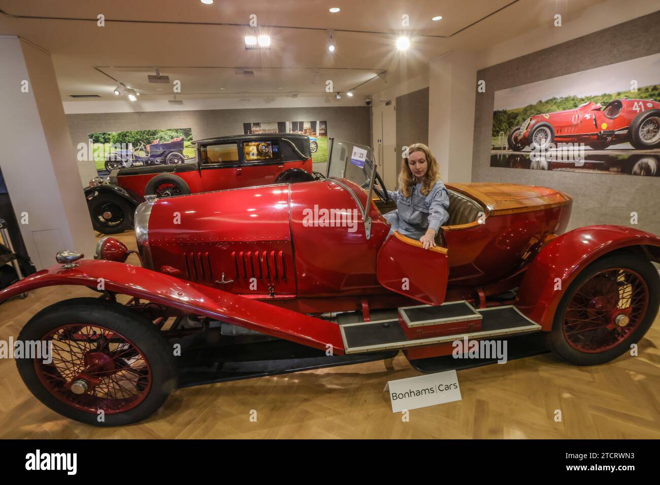 Bonhams Cars, London 14 Dec 2023 1923 Bentley 3-litre Boat-tail Tourer ...