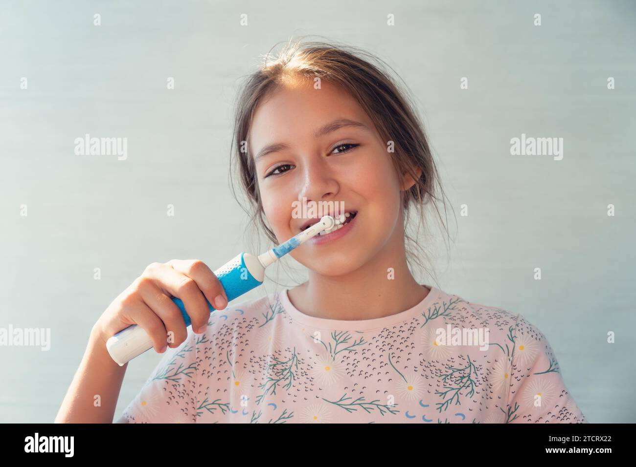 Morning and evening dental habits hi-res stock photography and images ...