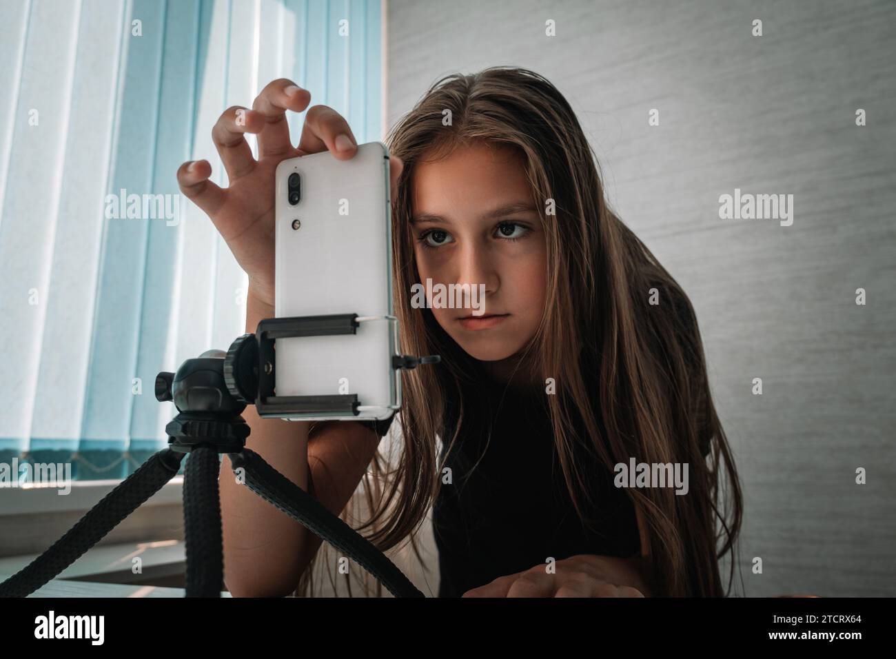 Teenage girl records hi-res stock photography and images - Alamy