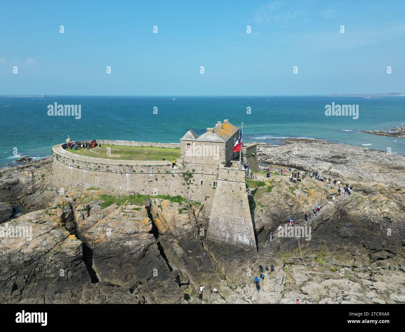 France brittany saint malo drone hi-res stock photography and images ...