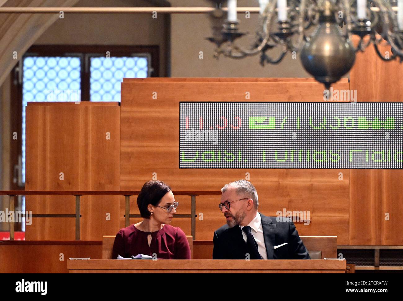 Prague, Czech Republic. 14th Dec, 2023. Candidates for Constitutional ...