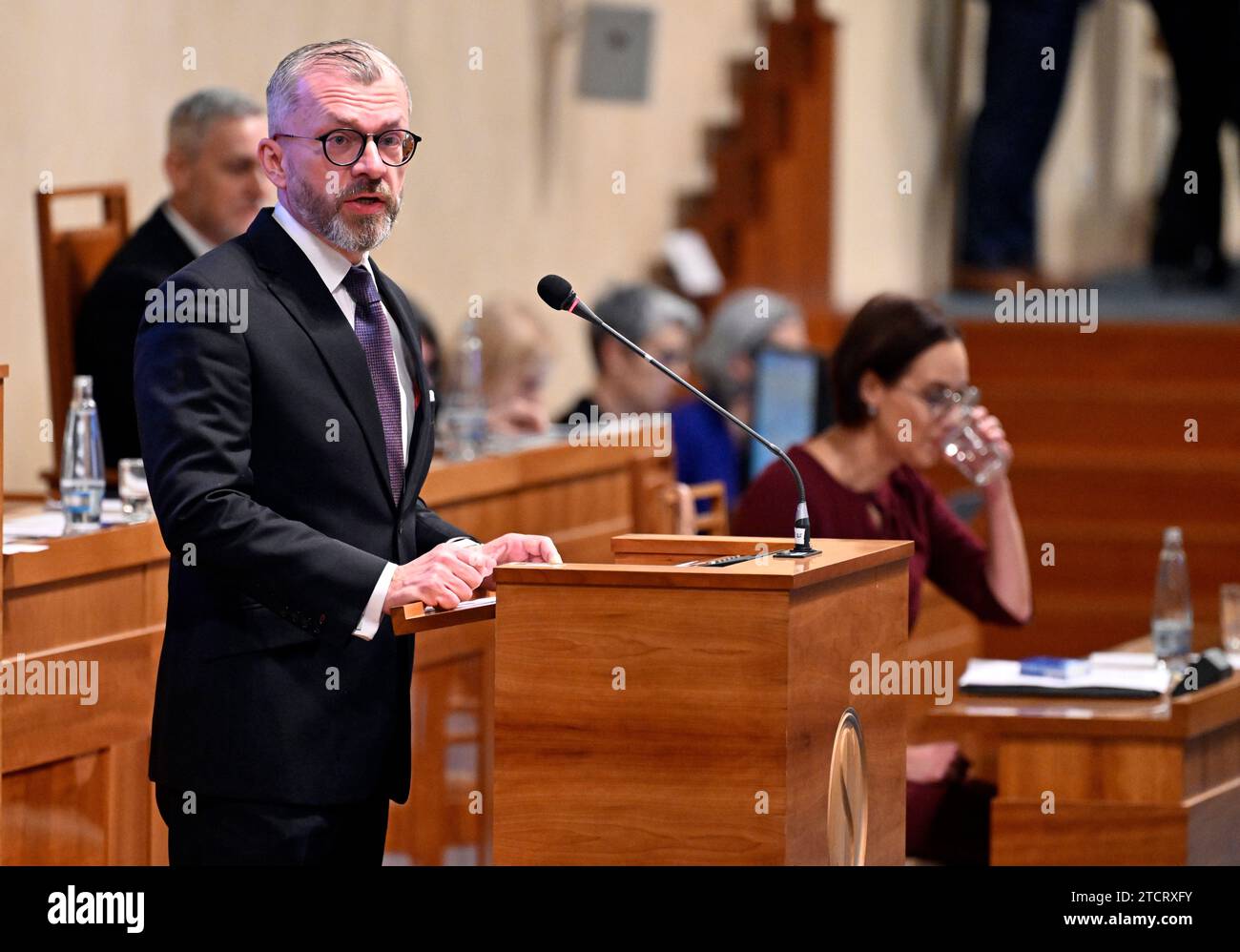 Prague, Czech Republic. 14th Dec, 2023. Candidates for Constitutional ...
