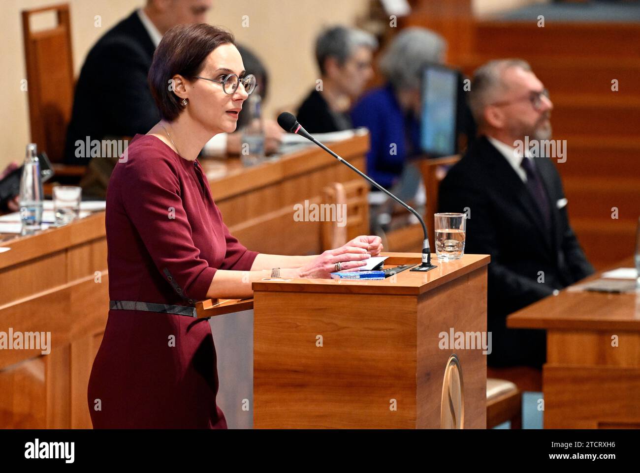 Prague, Czech Republic. 14th Dec, 2023. Candidates for Constitutional ...