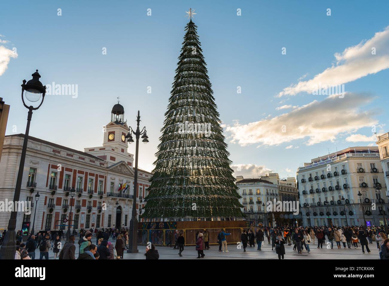 Spain square tree christmas hi-res stock photography and images - Alamy