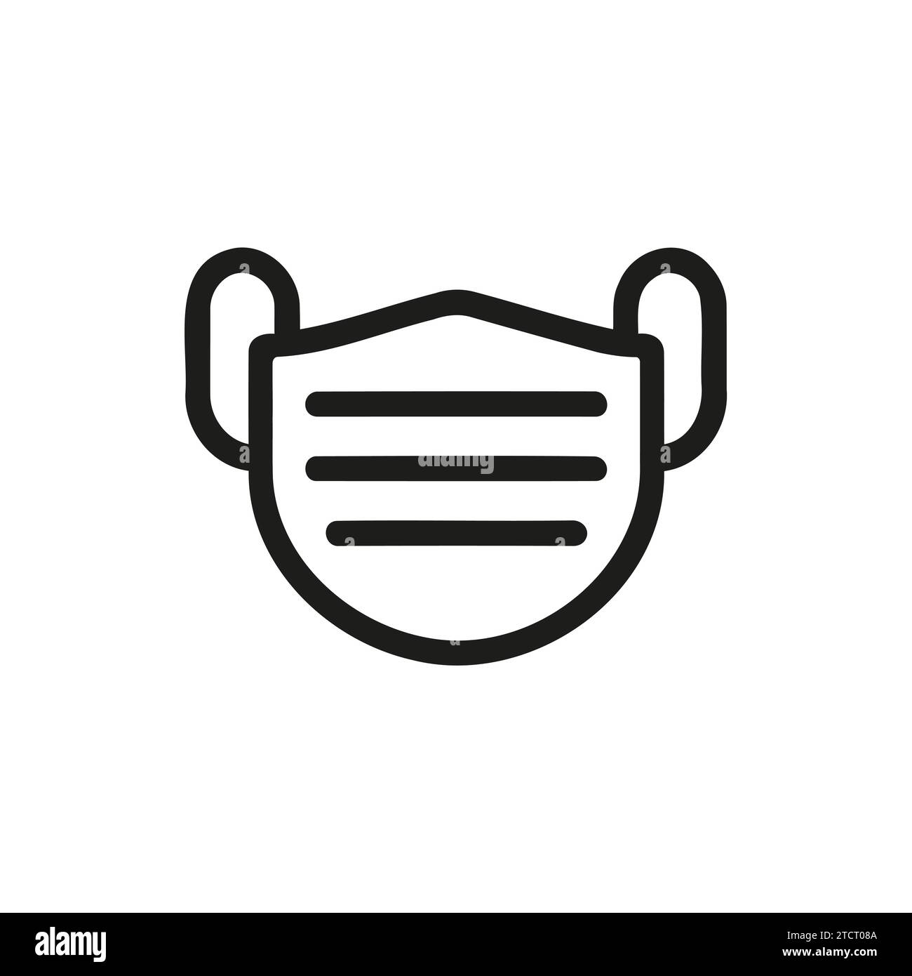 simple medical mask icon isolated. Vector illustration Stock Vector ... simple medical mask icon isolated. Vector illustration Stock Vector ...