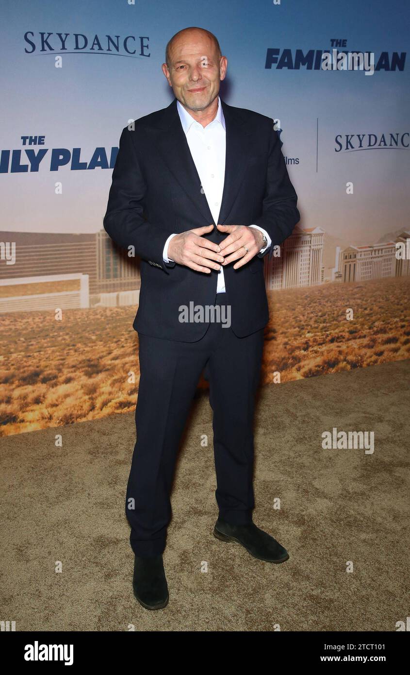 13 December 2023 - Las Vegas, NV - Simon Cellan Jones. Red Carpet World ...