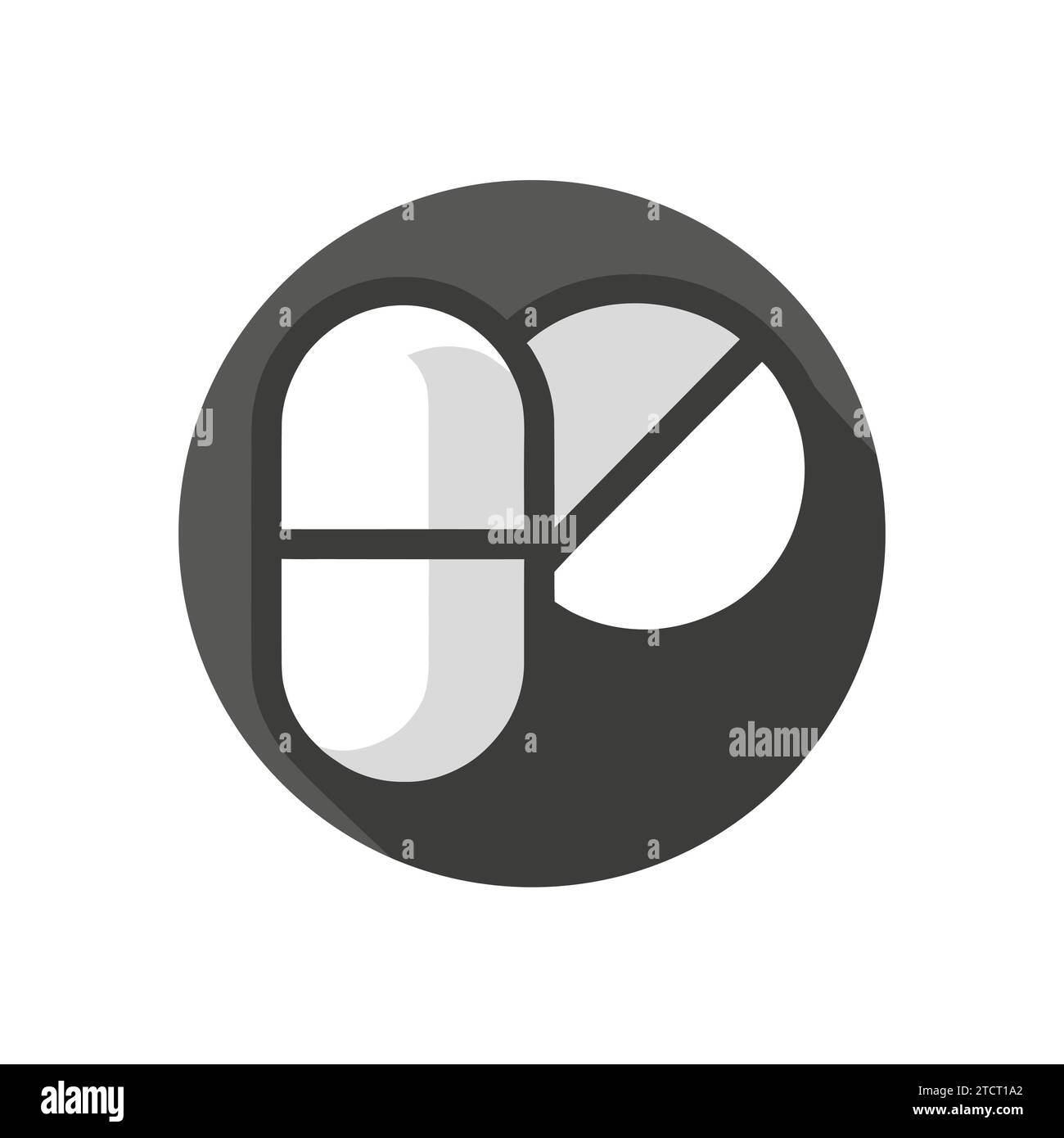 Pills drug capsule in Stock Vector Images - Alamy