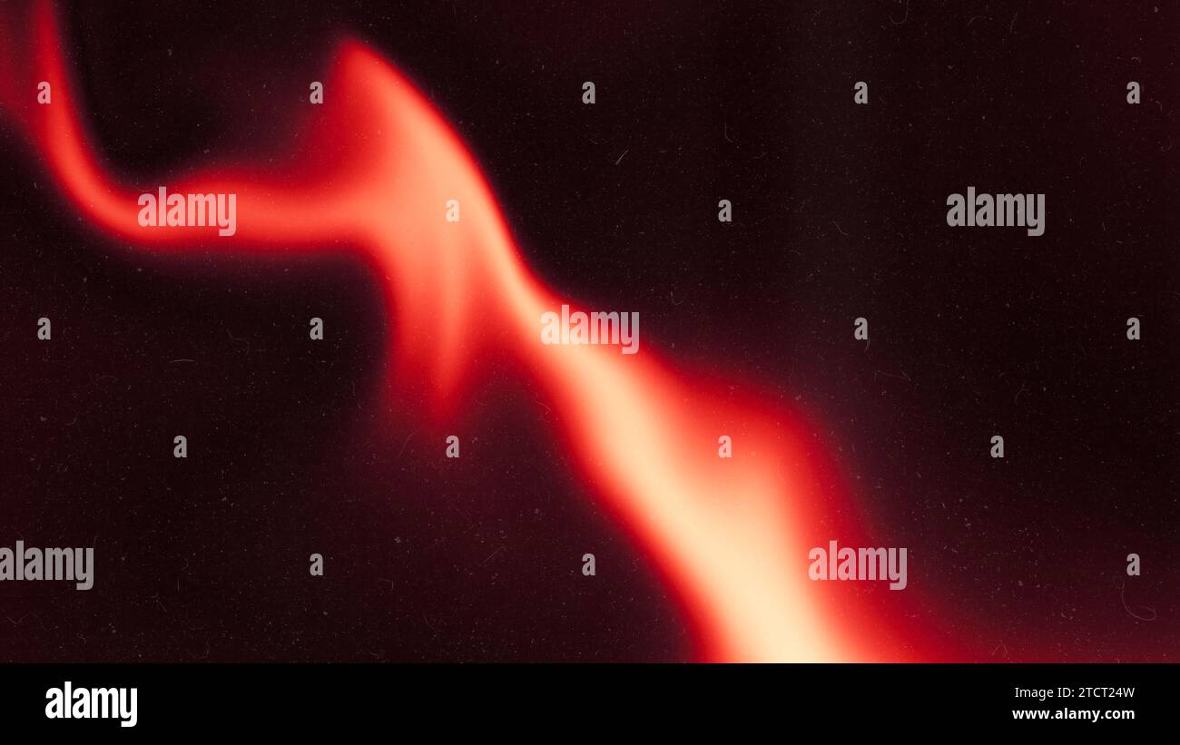 Red color gradient grainy background. Illuminated crystal spots on ...