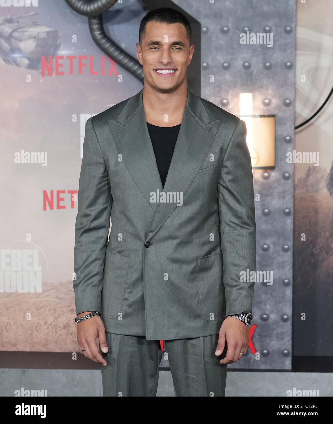Staz Nair arrives at the Netflix's REBEL MOON - PART ONE: A CHILD OF ...