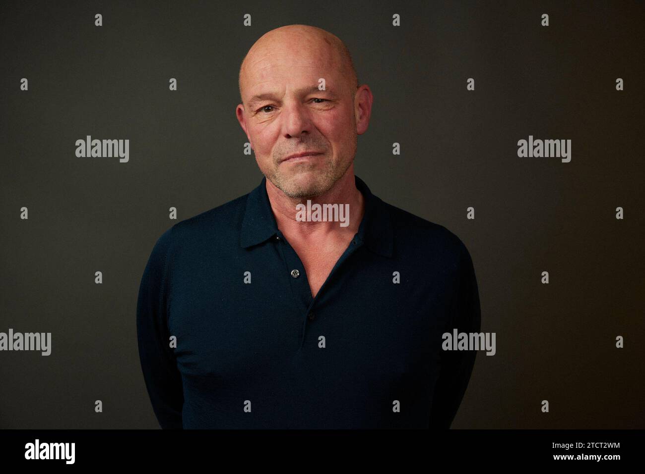 Director Simon Cellan Jones poses in New York on Dec. 9, 2023, to ...